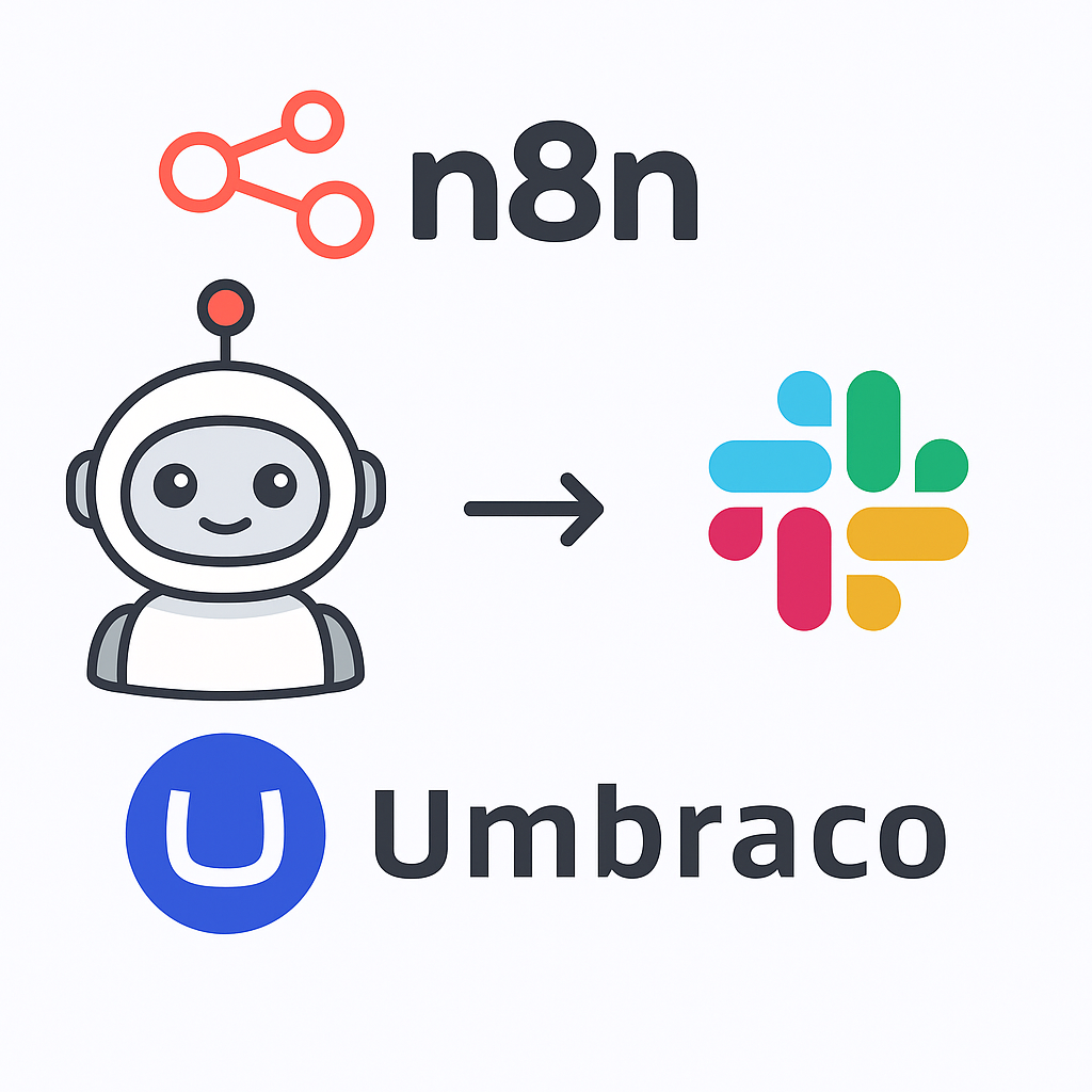 Automating dev tasks in Umbraco Cloud using n8n and Slack